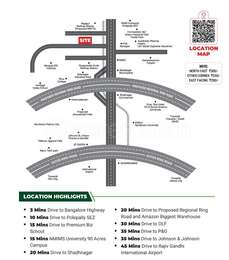 Bhashyam Developers Prestige County Map - Shadnagar, Hyderabad Location Map