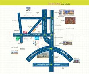 Bhashyam Developers Bhashyam Fortune City Map - Kothur, Hyderabad ...