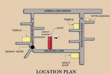 Bhaskar Realty Bhaskar Ananda Apartment Map - New Alipore, Kolkata ...