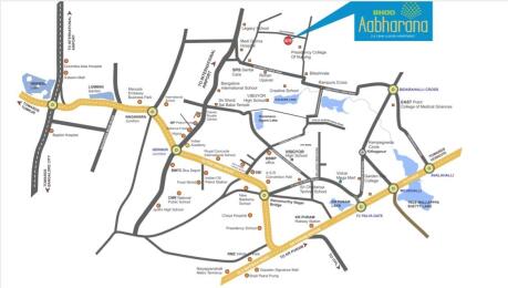 Bhoo Developers Bhoo Aabharana Map - Hennur Road, Bangalore North ...