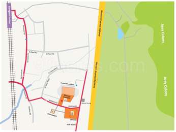 Bhoomi Group and Samarth Erectors and Developers Bhoomi Samarth Map ...