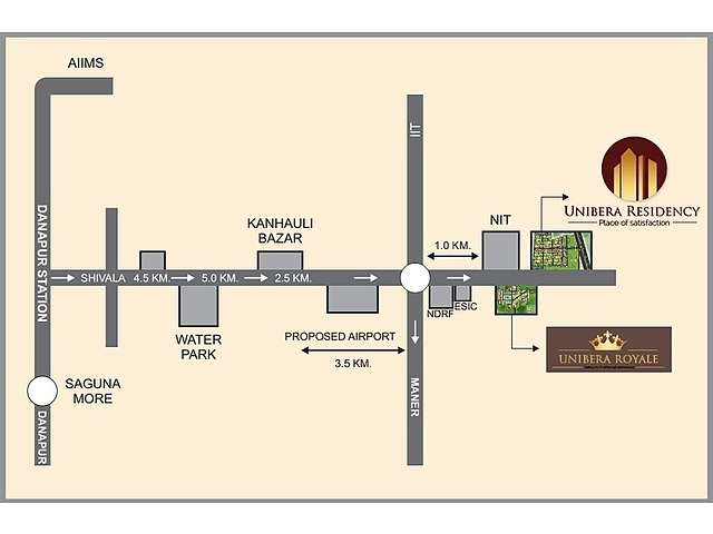 Bhoomi Infragreen Unibera Residency Patna, Dumri | Price List, Brochure ...