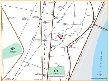 Bhoomi Properties Bhoomi Simana Map - Parel, Mumbai South Location Map