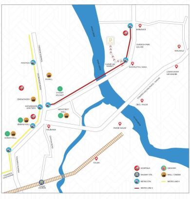 Bhumi Urban Lifespaces LLP Bhumi Imperial Map - Kasheli, Mumbai ...