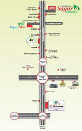 Bhuvi Developers Bhuvi Sagar County Map - Ibrahimpatnam, Hyderabad ...