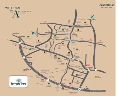 Binary Realty Binary Temple Tree Map - Sarjapur Road, Bangalore East ...