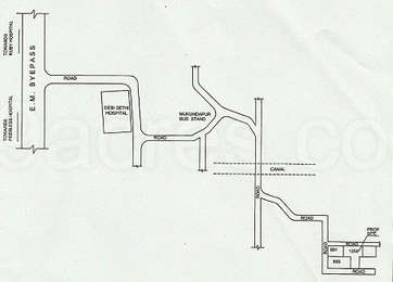 Biswas Enterprise Jeet Sansar Map - EM Bypass, Kolkata South Location Map