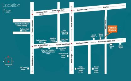 Blackrock Buildcon Central Annex Map - Pipla, Nagpur Location Map