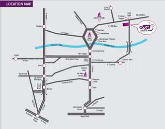 Bloom Infrastructure Bloom Residency Map - Charholi Kurd, Pune Location Map