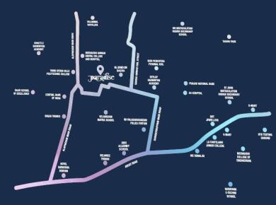 Bluemoon Properties Bluemoon Paradise Map - Valasaravakkam, Chennai ...