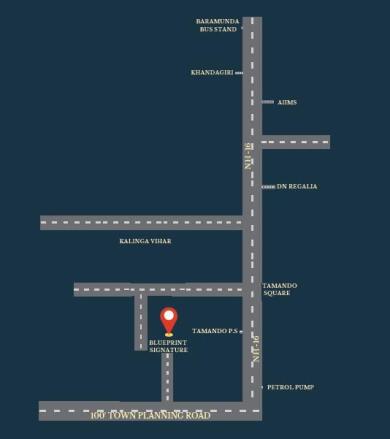 Blueprint Constructions Blueprint Signature Map - Tamando, Bhubaneswar ...