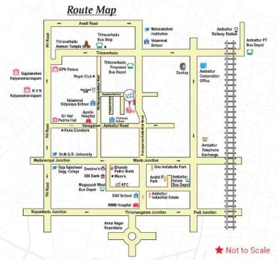 Bonega Properties LLP RLD Tripti Map - Mogappair West, Chennai North ...