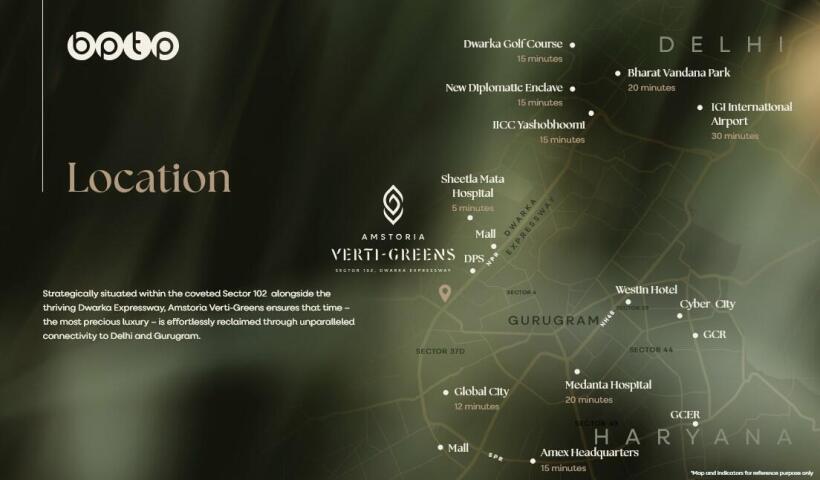 BPTP Amstoria Verti Greens Sector 102, Gurgaon | Price List & Brochure ...