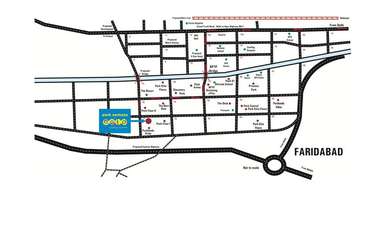 BPTP Builders BPTP Park Sentosa Map - Sector 77 Faridabad Location Map