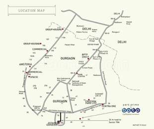 BPTP Builders BPTP Park Prime Map - Sector-66 Gurgaon Location Map