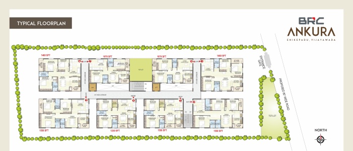 2 BHK / Bedroom Apartment / Flat for rent in BRC Ankura Enikepadu ...