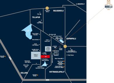 Bricks Ramabhupal Projects LLP Bricks Marvella Map - Tellapur ...