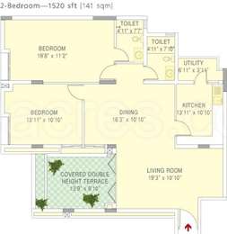 3 BHK Apartment / Flat for sale in Brigade Courtyard Jalahalli BEL Road ...