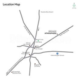 Brigade Group Brigade Atmosphere Map - Devanahalli, Bangalore North ...