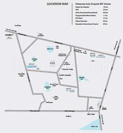 Brigade Group Brigade IRV Centre Map - Whitefield, Bangalore Location Map