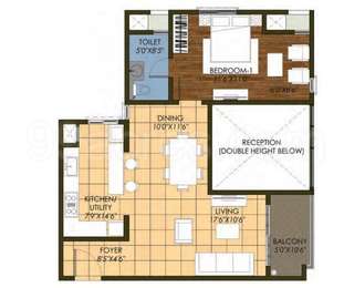 3 BHK Apartment / Flat for sale in Juniper at Brigade Orchards ...