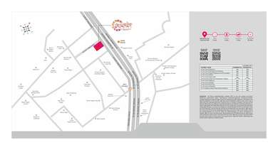 Brookfieldz Ishavasyam Vadodara Map - New Karelibaug, Vadodara Location Map