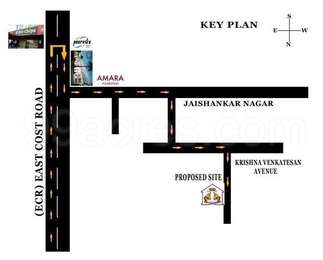 Brrownstone Developers Brownstone Adhithi Crystal Map - Thoraipakkam ...