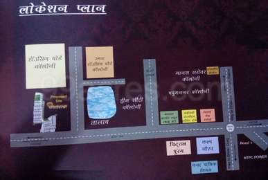 BSK Buildcon Bsk Vrindavan City Map - Umda Road, Bhilai Location Map