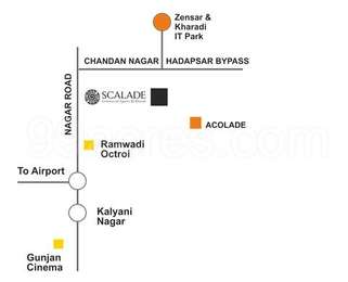 B. U. Bhandari Landmarks Pune BU Bhandari Scalade Map - Kharadi, Pune ...