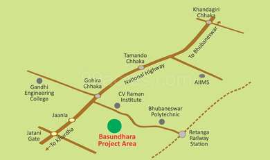 Build Reach Real Cons BRRC Basundhra Village Map - Madanpur ...