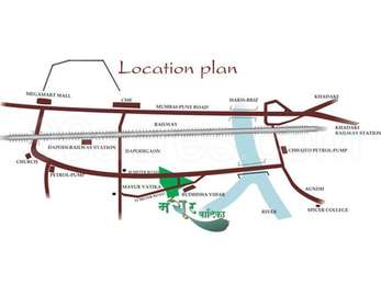 Bunty Group Builders Bunty Mayur Vatika Map - Dapodi, Pimpri Chinchwad ...