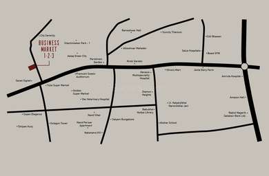 Business Market Enterprise Business Market Map - Raiya Road, Rajkot ...