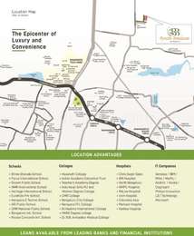 Byrathi Developers Byrathi Brindavan Map - Hennur Road, Bangalore ...