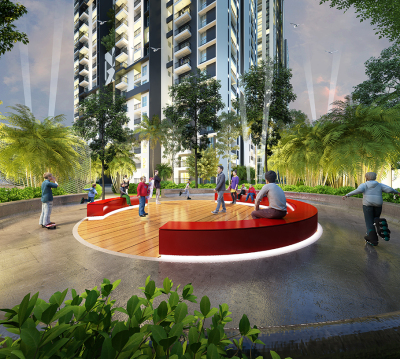 3 BHK Apartment / Flat for sale in Candeur 40 Miyapur Hyderabad - 1579 ...