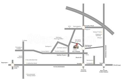Canny Lifespaces Canny MNR Elite Map - Kapra, Hyderabad Location Map