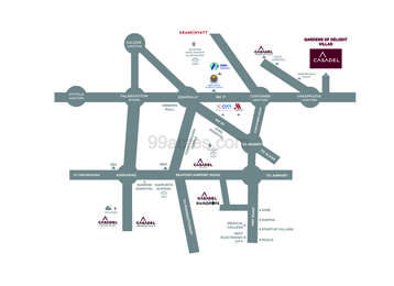 Casadel Builders Casadel Gardens of Delight Map - Varapuzha, Ernakulam ...