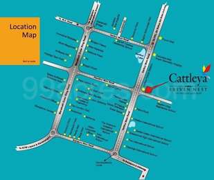 Cattleya Projects Cattleya Sriven Nest Map - Varthur, Bangalore ...