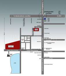 Ceebros Construction Ceebros Imperiale Map - Sholinganallur, Chennai ...