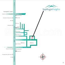 Griha Constructions Griha Sapthagiri Heights Map - Sholinganallur ...