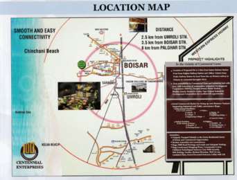 Centennial Enterprises Centennial Gems Map - Boisar, Palghar Location Map