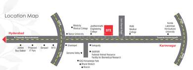 Pragna Group Pragna Green Park Map - Shamirpet, Secunderabad Location Map