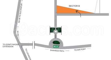 Chandra Modern Builders Chandra Panorama Map - Amar Shaheed Path ...