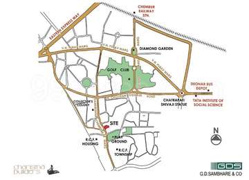 Charisma Builders Mumbai Charisma Anand Vihar Map - Chembur, Mumbai Location Map