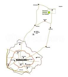 Charmion Celestial Eco Habitats Map - Devanahalli, Bangalore North ...