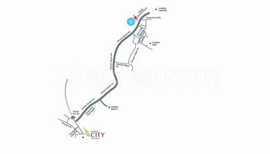Charms Group Charms City Map - Manda, Titwala, Thane Location Map