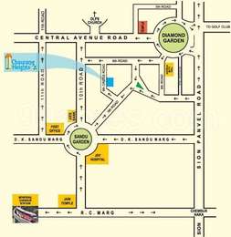 Chaurang Group Chaurang Heights Map - Chembur East, Mumbai Location Map