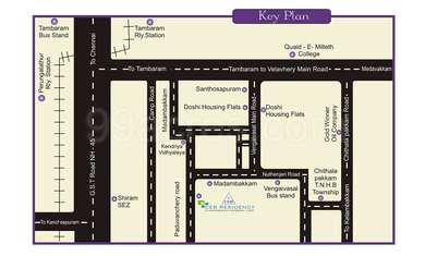 Chennai Estates and Builders CEB Residency Neithal Map - Sadasivam ...