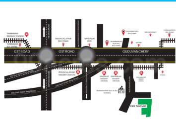 Chennai Housing Property Chennai KKR Nagar Map - Guduvancheri, Chennai ...