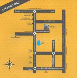 Chethan Builders SLV Mithra Raji Residency Map - Varthur, Bangalore ...