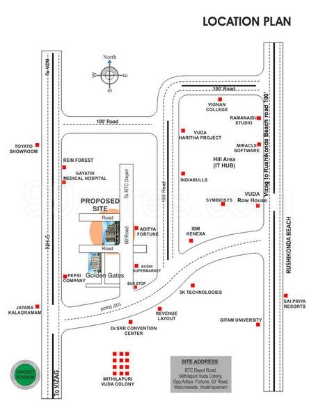 Chilukuri Blossoms Paradise Visakhapatnam, Madhurawada | Price List ...